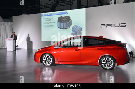 Toyota Motor Corp. unveils the new 5th generation Prius for the first ...