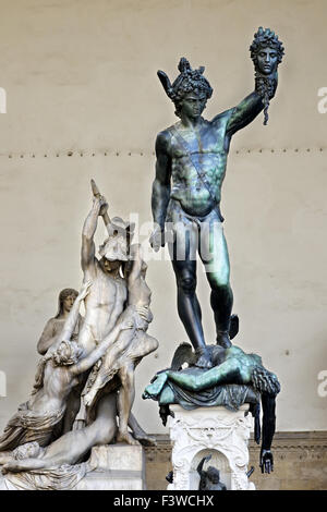 The rape of Polyxena, Loggia dei Lanzi, Piazza della Signoria Florence ...