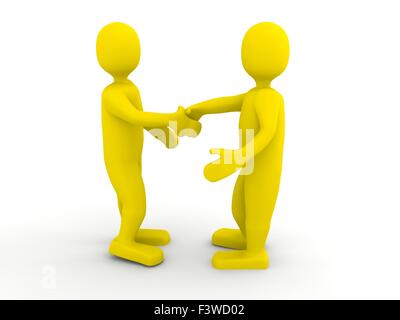Business scene - handshake Stock Photo - Alamy