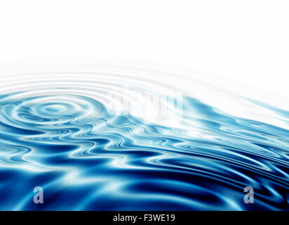 background Crystal clear water ripples Stock Photo - Alamy