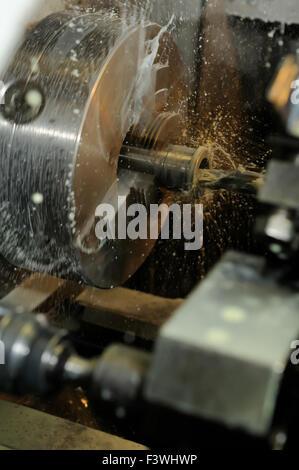 metal blank machining process Stock Photo - Alamy