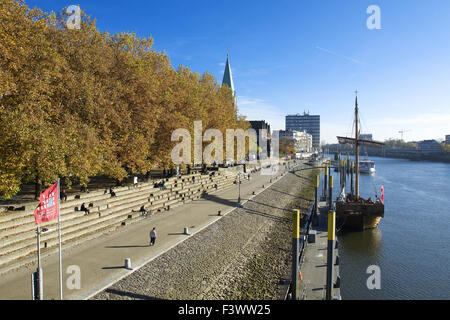 An der Schlachte, Bremen, Germany Stock Photo - Alamy