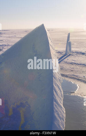 clear block of ice in sun light Stock Photo - Alamy