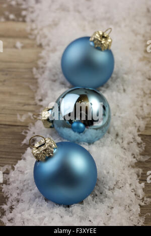 Christmas decoration. Christmas Bauble. Christmas time. Rustic wooden ...