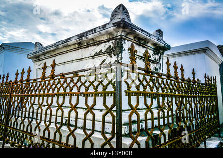 Historic and legendary above ground crypts in the oldest and most ...