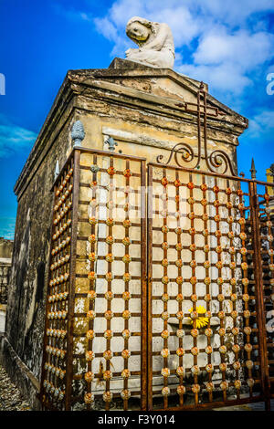 Historic and legendary above ground crypts in the oldest and most ...