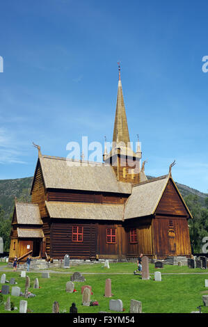 Village of Lom, Norway Stock Photo - Alamy