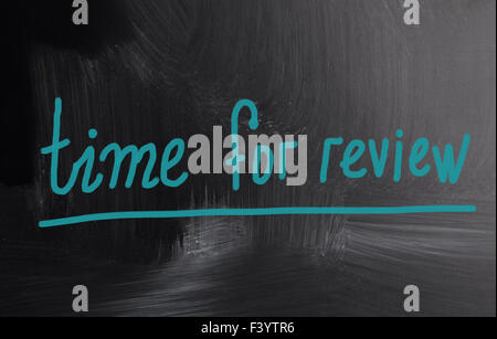 Handwriting text writing Review Time. Conceptual photo survey over ...