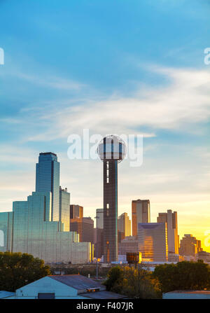 Overview of downtown Dallas Stock Photo - Alamy
