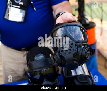AirBoss gas mask system Stock Photo - Alamy
