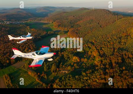France, Bas Rhin (67), Northern Vosges, Wingen (aerial view) // Bas ...