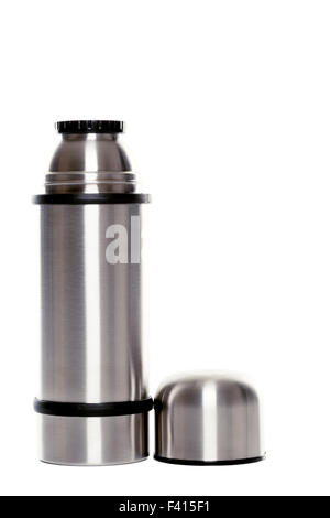 Thermo flask isolated on white background. Thermo flask Stock Photo - Alamy