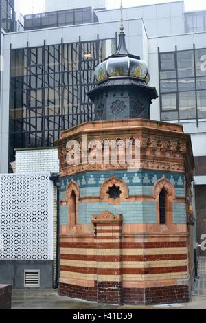 turkish bath at Old Broad Street City of London England UK Stock Photo ...