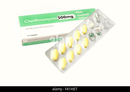 Clarithromycin tablets antibiotics belonging to a group of medicines ...