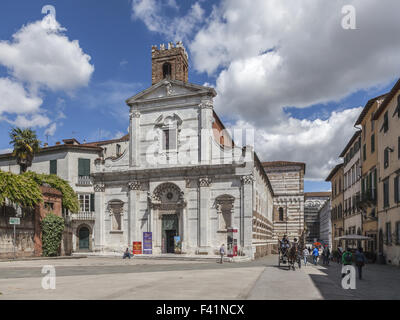 Church of San Giovanni and Santa Reparata, Lucca, Tuscany, Italy Stock ...