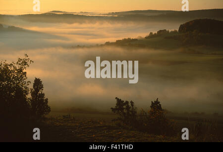 sunrise; sunup; sundown; Swabian alb; Germany Stock Photo - Alamy