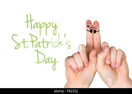 Composite image of happy st patricks day Stock Photo - Alamy