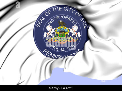 Seal of Erie, USA. Close Up Stock Photo - Alamy