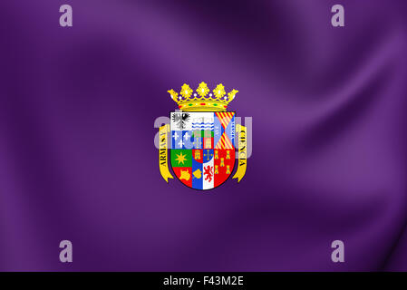 Palencia province flag, Spain Stock Photo - Alamy