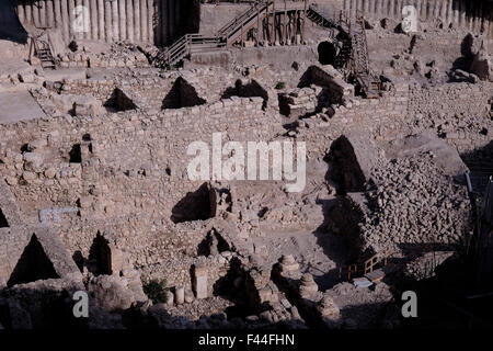 Jerusalem - city of David excavations Stock Photo - Alamy