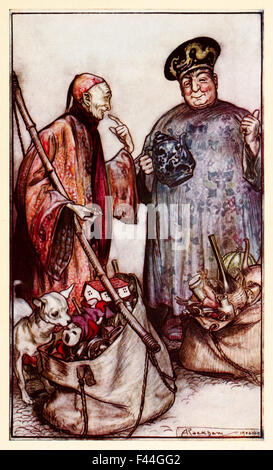 Gulliver In Luggnagg Stock Photo - Alamy