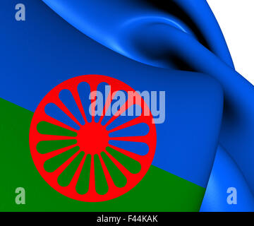 Romani People Flag Stock Photo - Alamy
