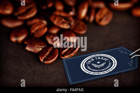Composite image of fair trade graphic Stock Photo - Alamy