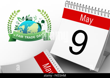 Composite image of fair trade graphic Stock Photo - Alamy