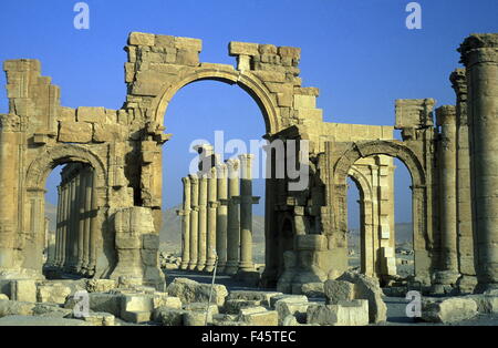 SYRIA PALMYRA ROMAN RUINS Stock Photo - Alamy