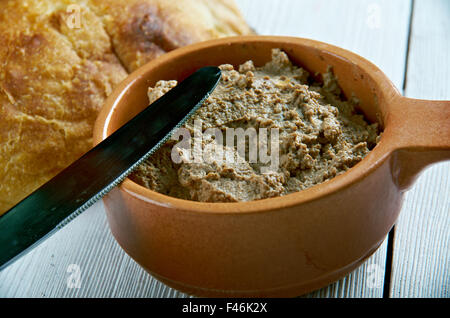 Cretons - pork spread containing onions and spices.In Quebec cuisine ...