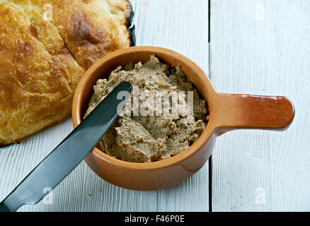 Cretons - pork spread containing onions and spices.In Quebec cuisine ...