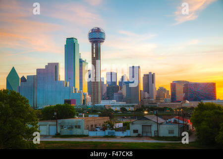 Overview of downtown Dallas Stock Photo - Alamy