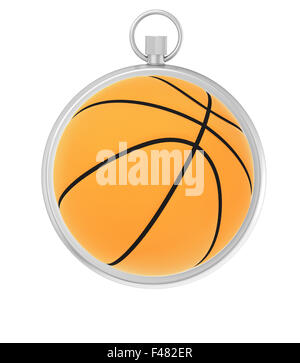 Realistic chronometer stop watch isolated on white background Stock ...