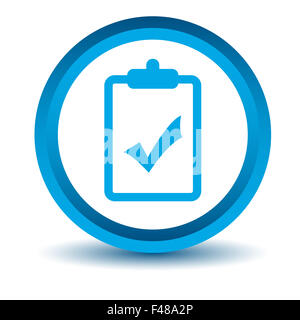 Blue not performed icon Stock Photo - Alamy