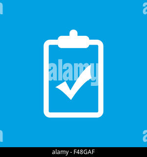 Not performed white icon Stock Photo - Alamy