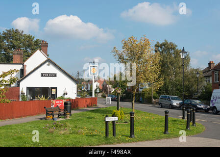 The Sun Pub, Chertsey Road, Windlesham, Surrey, England, United Kingdom ...