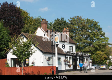 Chertsey Road, Windlesham, Surrey, England, United Kingdom Stock Photo ...