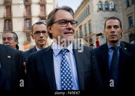 Catalonia's regional government president and leader of the Catalan ...