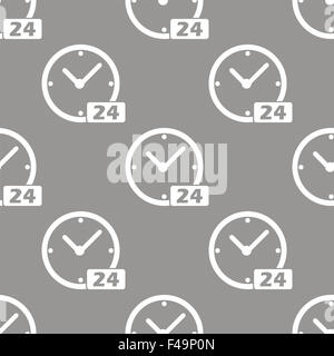 Clock seamless pattern Stock Photo - Alamy
