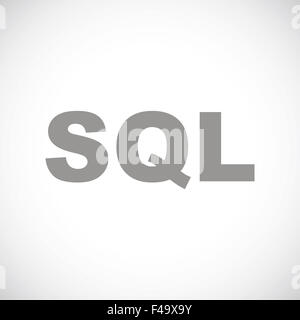 Illustration SQL Icon Stock Photo - Alamy