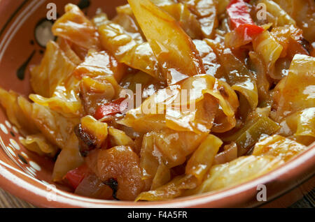 Kapuska - traditional Turkish cuisine stew cabbage.consumed in the ...