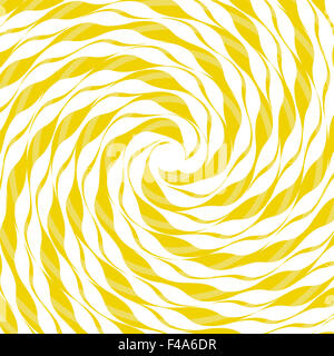 Christmas cane, candy with yellow stripes on blue background. New Years ...