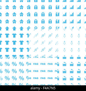 Big seamless pattern set Stock Photo - Alamy