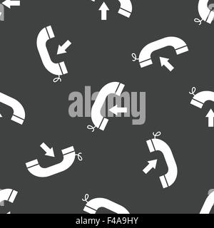 Vector Phone incoming call. Simple flat black symbol with shadow on ...