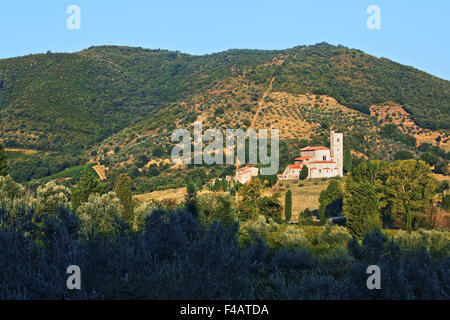 Sant Antimo Abbey,Tuscany,Italy Stock Photo - Alamy