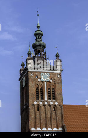 clock tower Gdansk Poland Stock Photo - Alamy