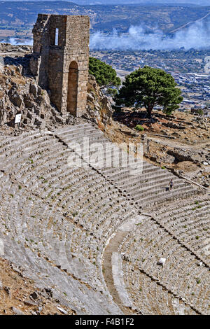 Amphitheatre at Pergamon, Turkey Stock Photo - Alamy