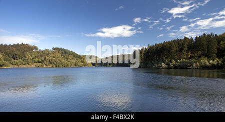 Hasper Talsperre or Haspertalsperre dam, Hagen, Ruhr district, North ...