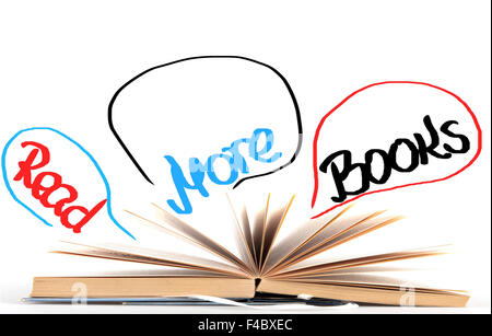 Read More Books Concept Stock Photo - Alamy