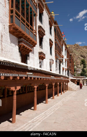 Prayer wheels at Hemis Monastery ; Leh ; Ladakh ; Jammu & Kashmir ...